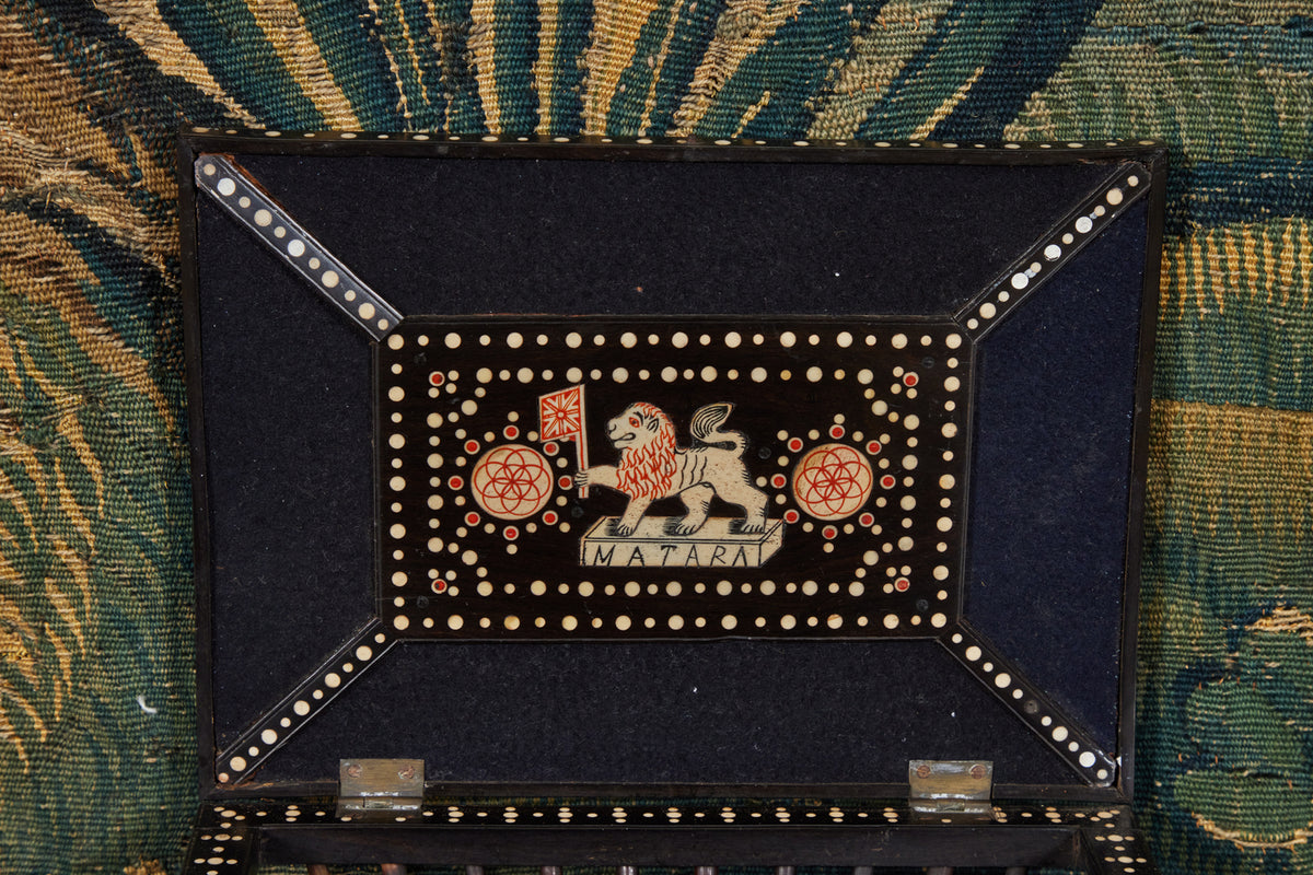British Colonial Procupine Quill Box from Ceylon – Hollis Pasadena